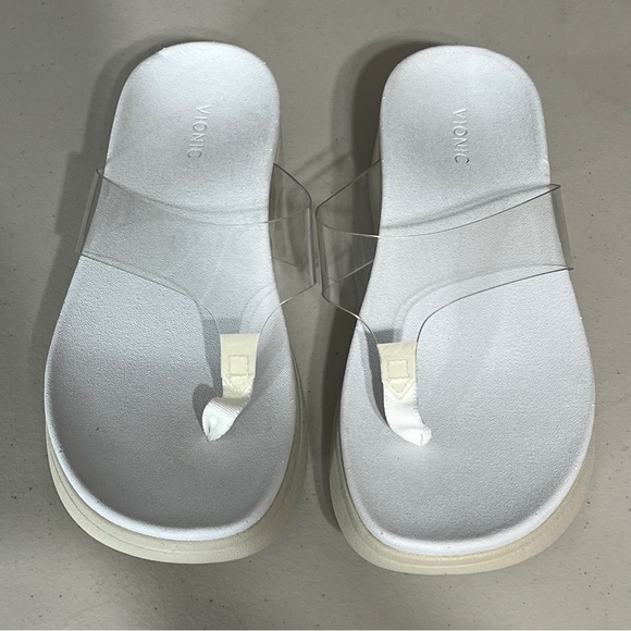 Vionic | Shoes | New Vionic Platform Thong Sandals Luminous | Poshmark